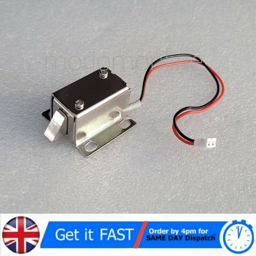 12V DC Cabinet Door Drawer Electric Lock Assembly Solenoid Lock ...