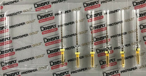 Dentsply ProTaper Gold Rotary Files F1,F2,F3,S1,S2,SX-F3 6 files packs ...