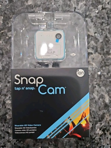 ION TAP N' SNAP CAM WEARABLE HD VIDEO CAMERA (White) | eBay