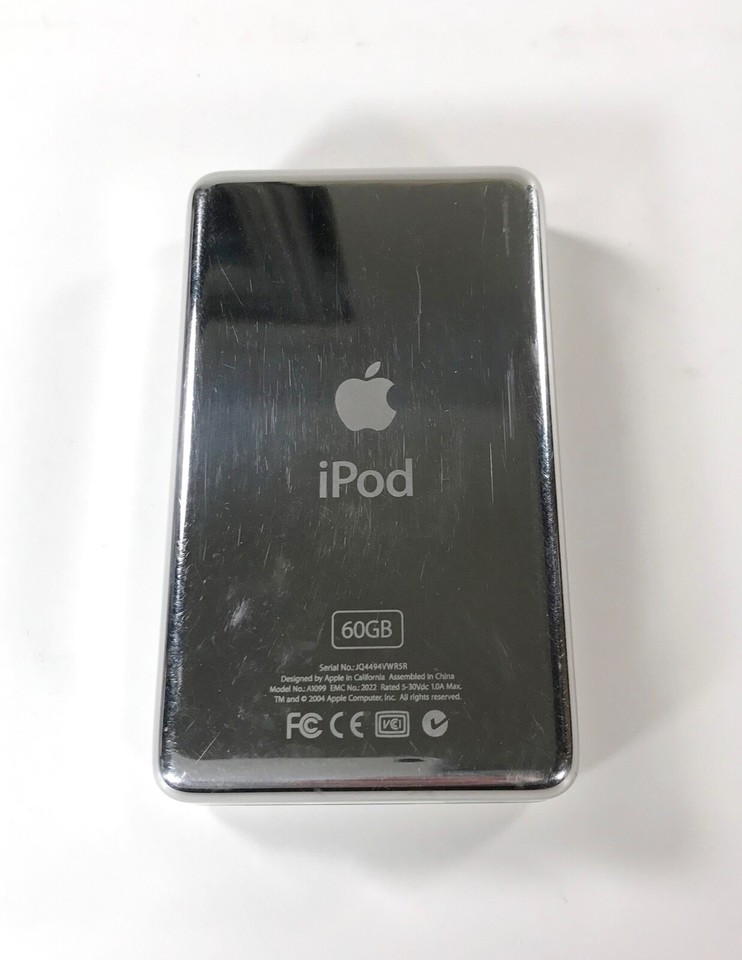 Apple iPod Photo Classic 4th Generation 60gb With Box • VG Condition ...