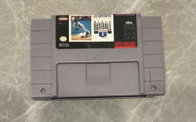 MLBPA Baseball - Nintendo SNES Game Authentic | eBay