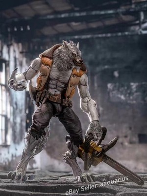 MU-FP002W 1/12 Furry Planet Werewolf Veteran William White Variant ...