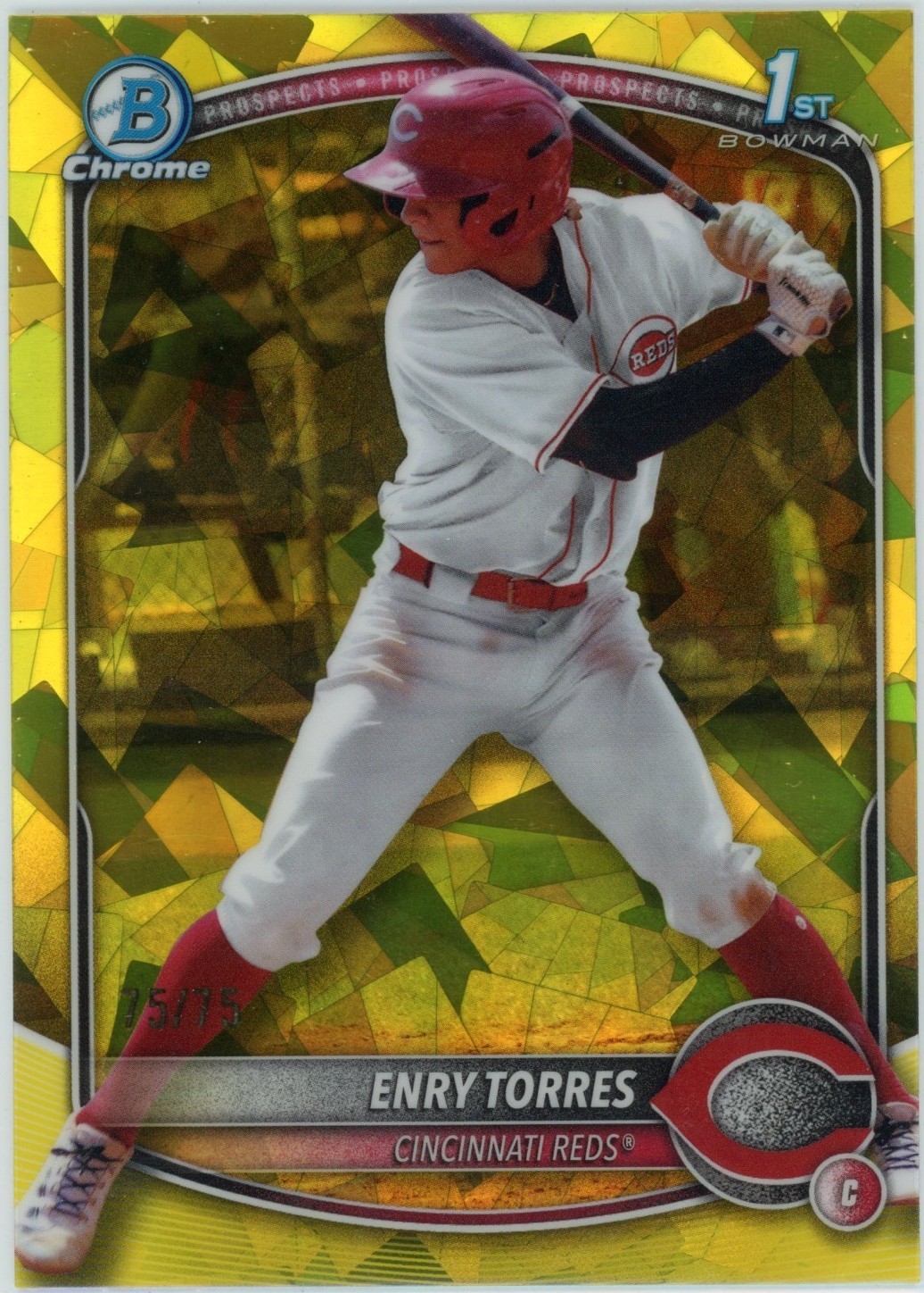 2025 Bowman Chrome Sapphire Edition - Chrome Prospects Enry Torres #BCP ...