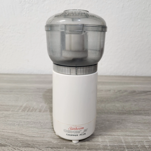 Sunbeam Oskar Jr Chopper Plus Mini Food Processor Model 14131 Tested | eBay