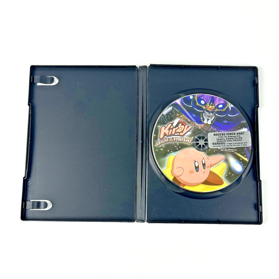 Nintendo Kirby Fright to the Finish DVD Full Length Movie **Tested** | eBay