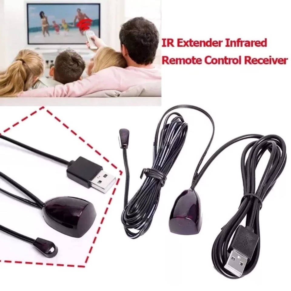 For Audio-visual Device Infrared Remote Extender Plug-N-Play Versatile ...