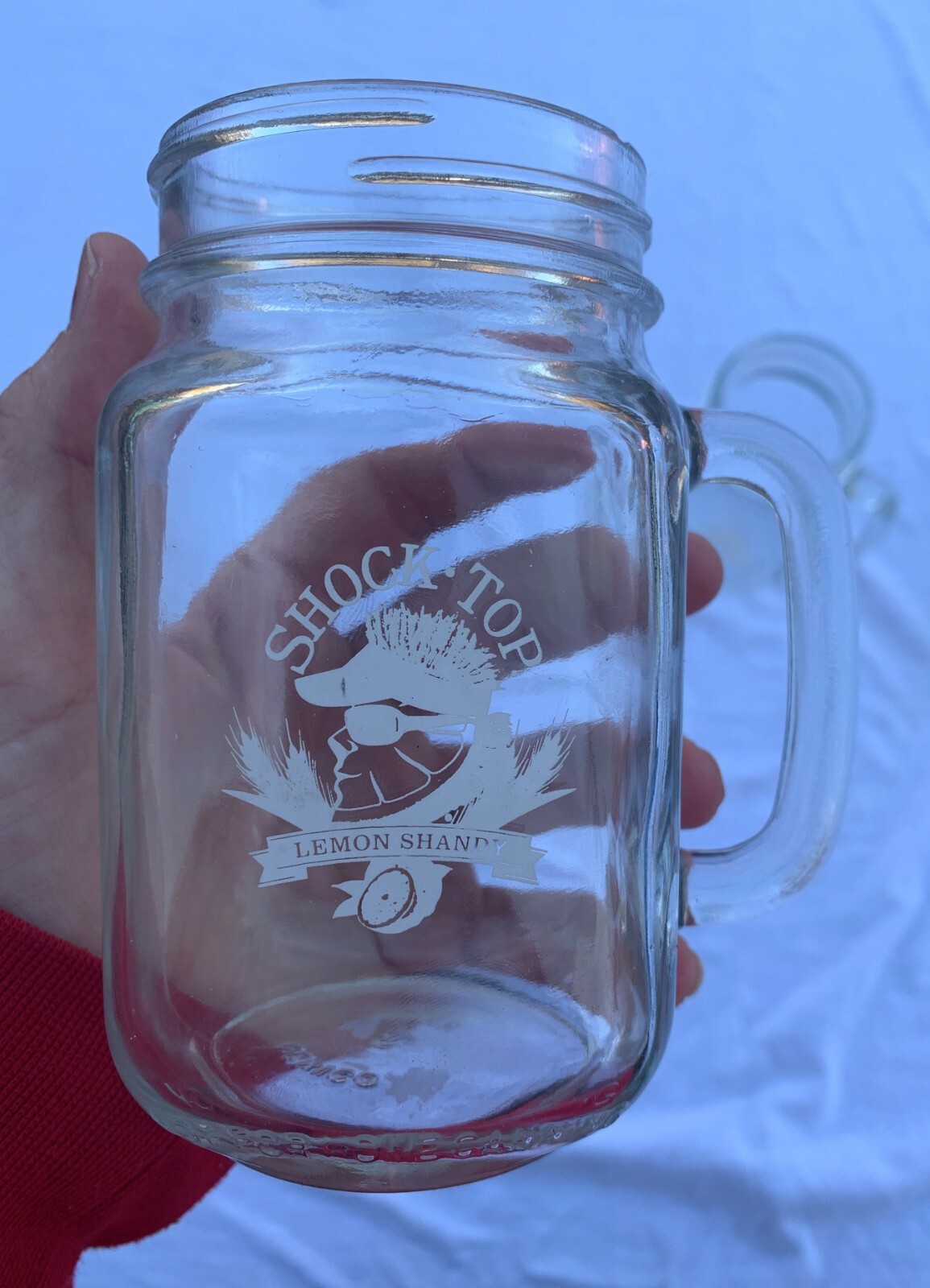 Shock Top Lemon Shandy Mason Jar Glasses, Mugs, Set of 2, Graphic | eBay