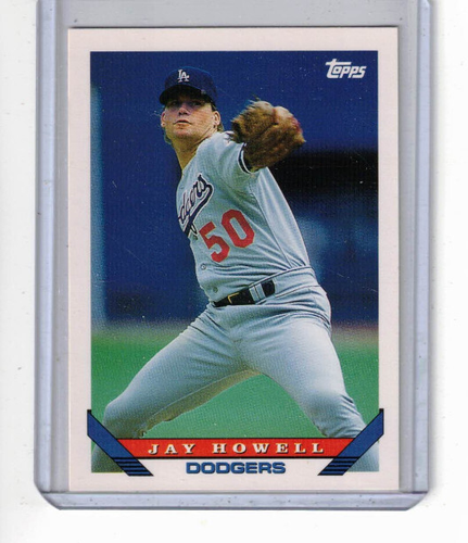1993 Topps #311 Jay Howell - Dodgers | eBay