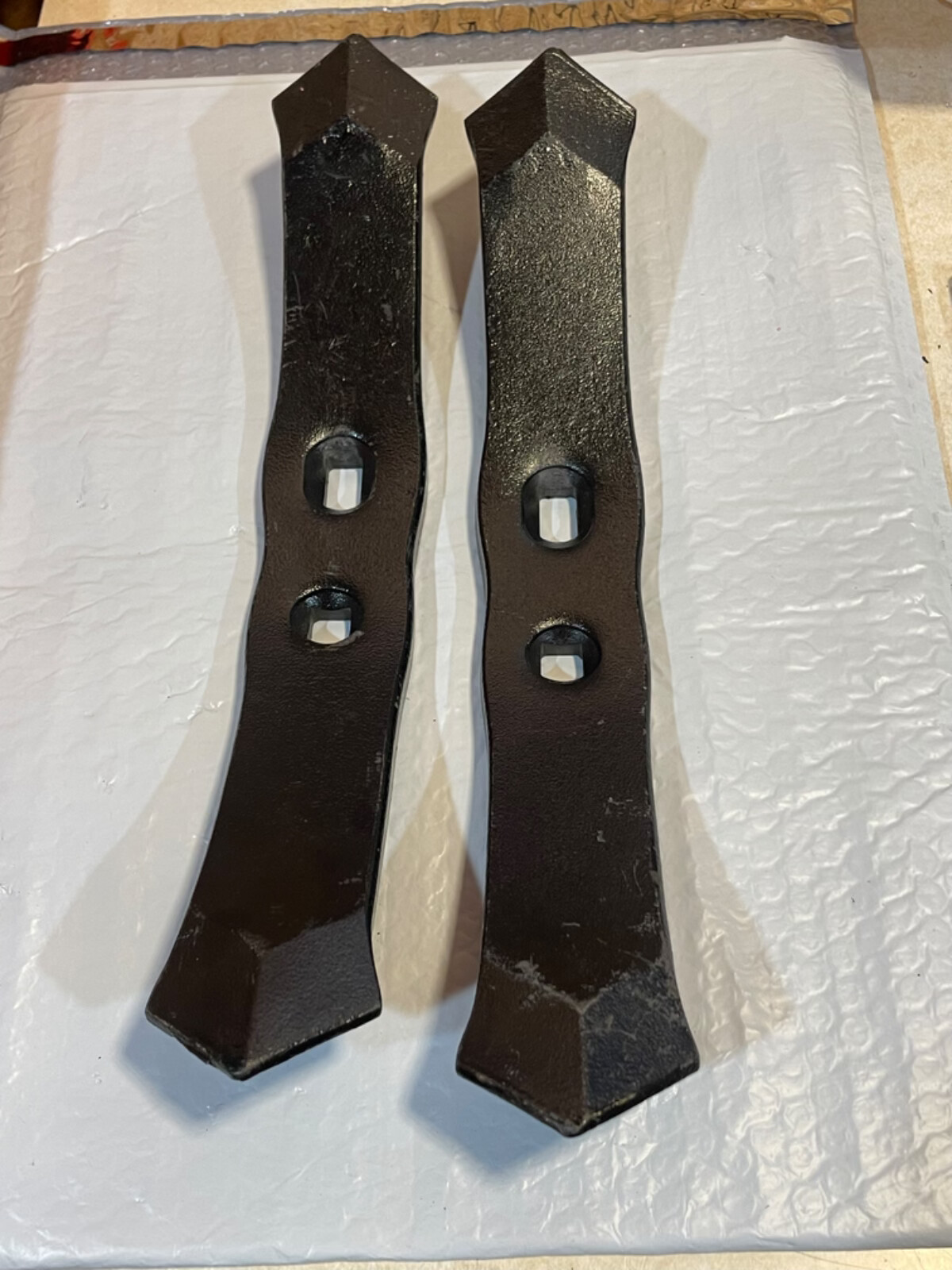 2 NEW Heavy Duty 2" Chisel Plow Point Spike 15" Long 5/8" Thick ...