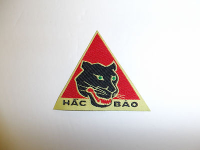 b3426 RVN Army Vietnam Vietnamese Hac Bao patch woven IR6C | eBay