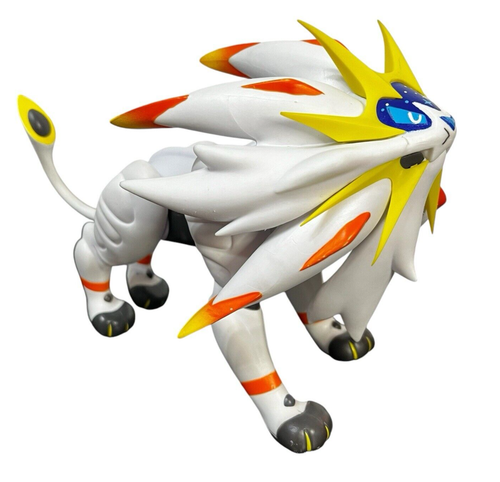 Pokemon Sun & Moon Legendary Solgaleo 9" Action Figure 2018 Nintendo ...