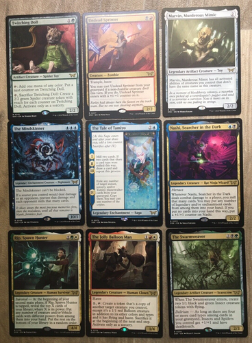 MAGIC THE GATHERING BULK LOT OF RARE CARDS ALL DUSKMOURN HOUSE OF ...