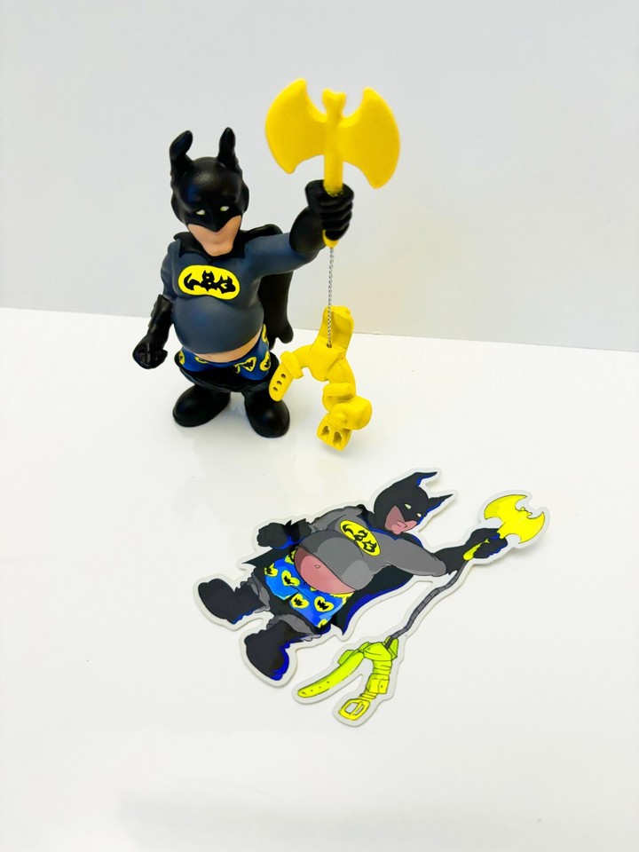 DC Denied Super Old Heroes FATMAN Batman Collectible Designer Resin Art ...