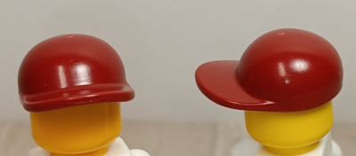 New LEGO Baseball Hat DARK RED Short Bill Curved NO HOLE Team Cap ...