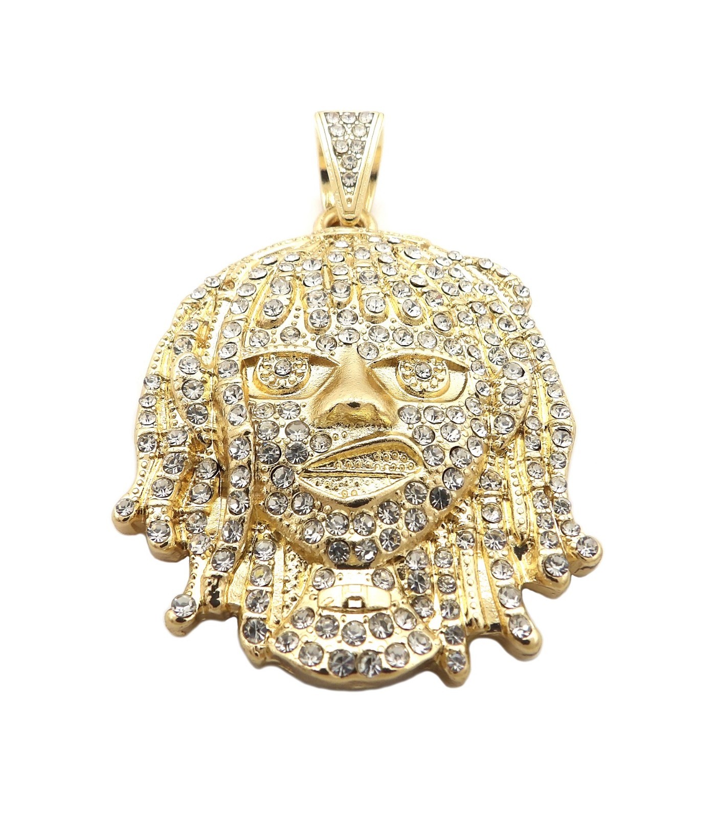 Hip Hop Lil Pump Portrait Pendant & 24" Box, Rope, Cuban Chain Hip Hop ...