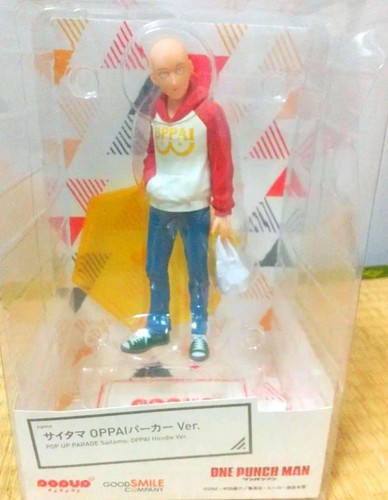 POP UP PARADE One Punch Man Saitama Figure OPPAI Hoodie Ver. Good Smile ...