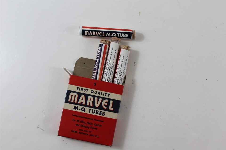 Marvel First Quality M-Q Tubes from Sears in Original Box Includes 4 ...