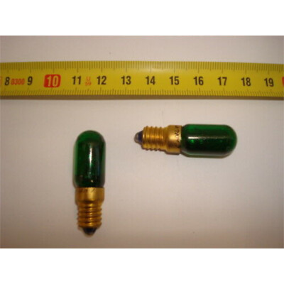 2 X ANTIQUE 220V -7W TUB RADIO DIAL BULBS. THREAD E10 | eBay