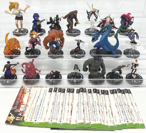 Horrorclix: Nightmares Lot - Shoggoth Dominatrix Succubus (20 Models ...