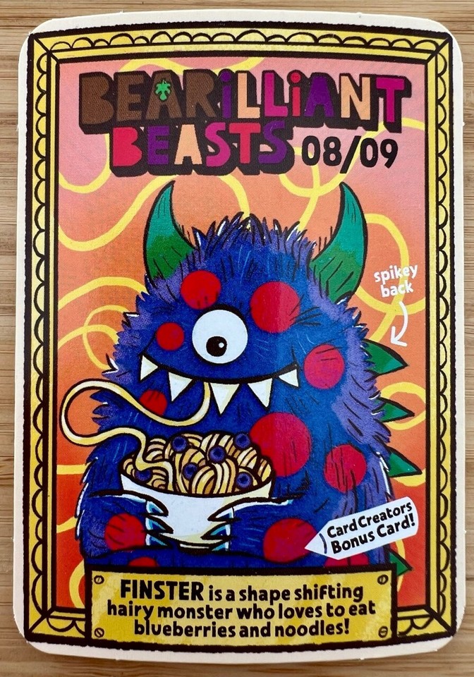 YoYo Bear Cards 2023 Bearilliant Beasts - GREAT CONDITION - ALL ...