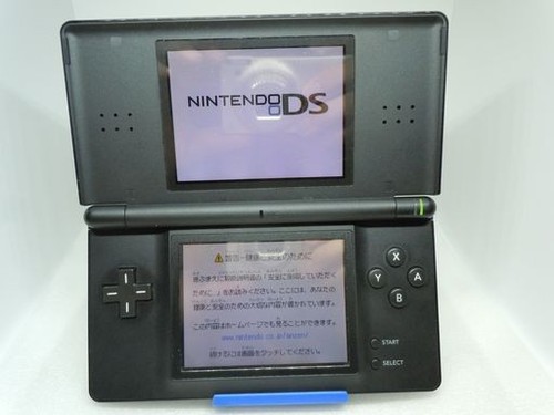 Nintendo DS Lite Jet Black Console USG-001 No Stylus Used Japan | eBay