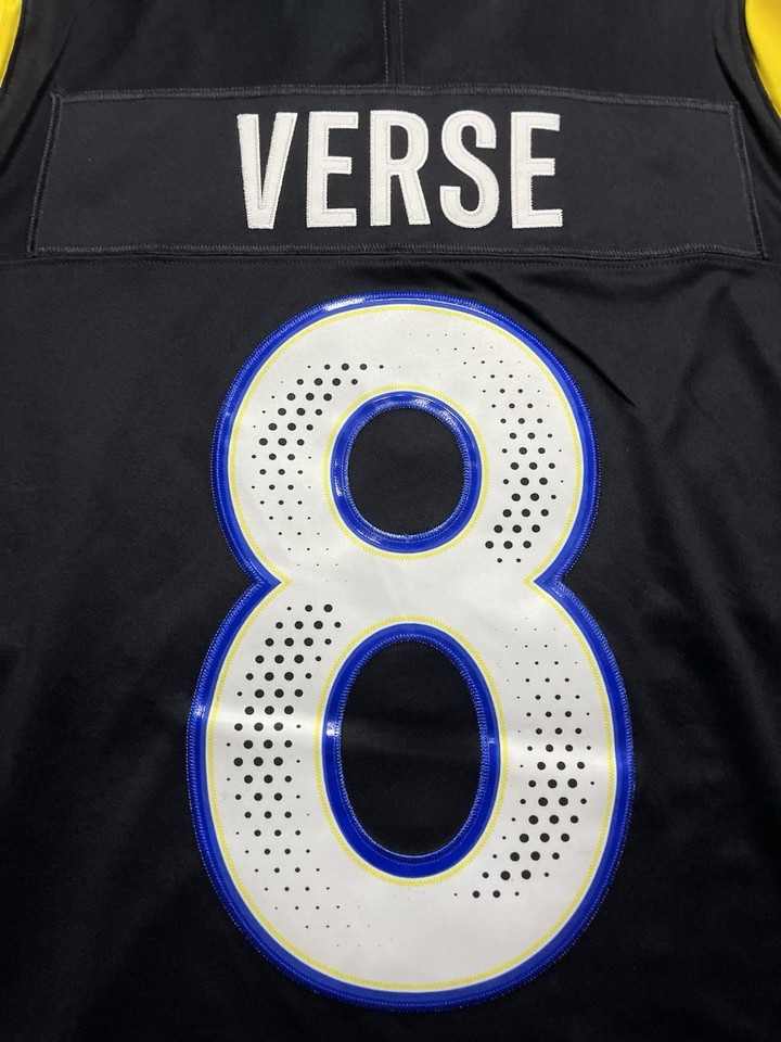 Authentic Gold Shield Jared Verse Los Angeles Rams Rivalries Limited ...