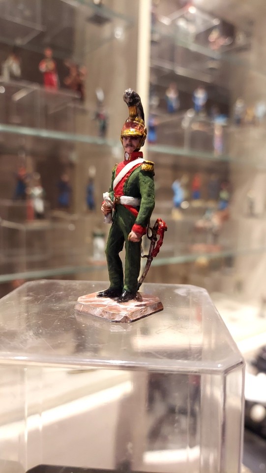 St. Petersburg 54mm Painted Toy Soldiers Napolionic French Lanser 1812 ...