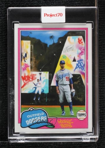 2021 Project 70 Online Exclusive /2017 Mookie Betts CES (1981 Topps ...