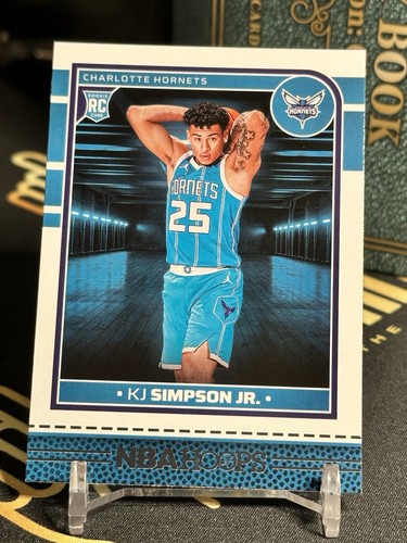24-25 NBA Hoops- #272 KJ Simpson Jr (Red Back, RC) Hornets SP | eBay