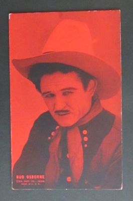 Bud Osborne Actor