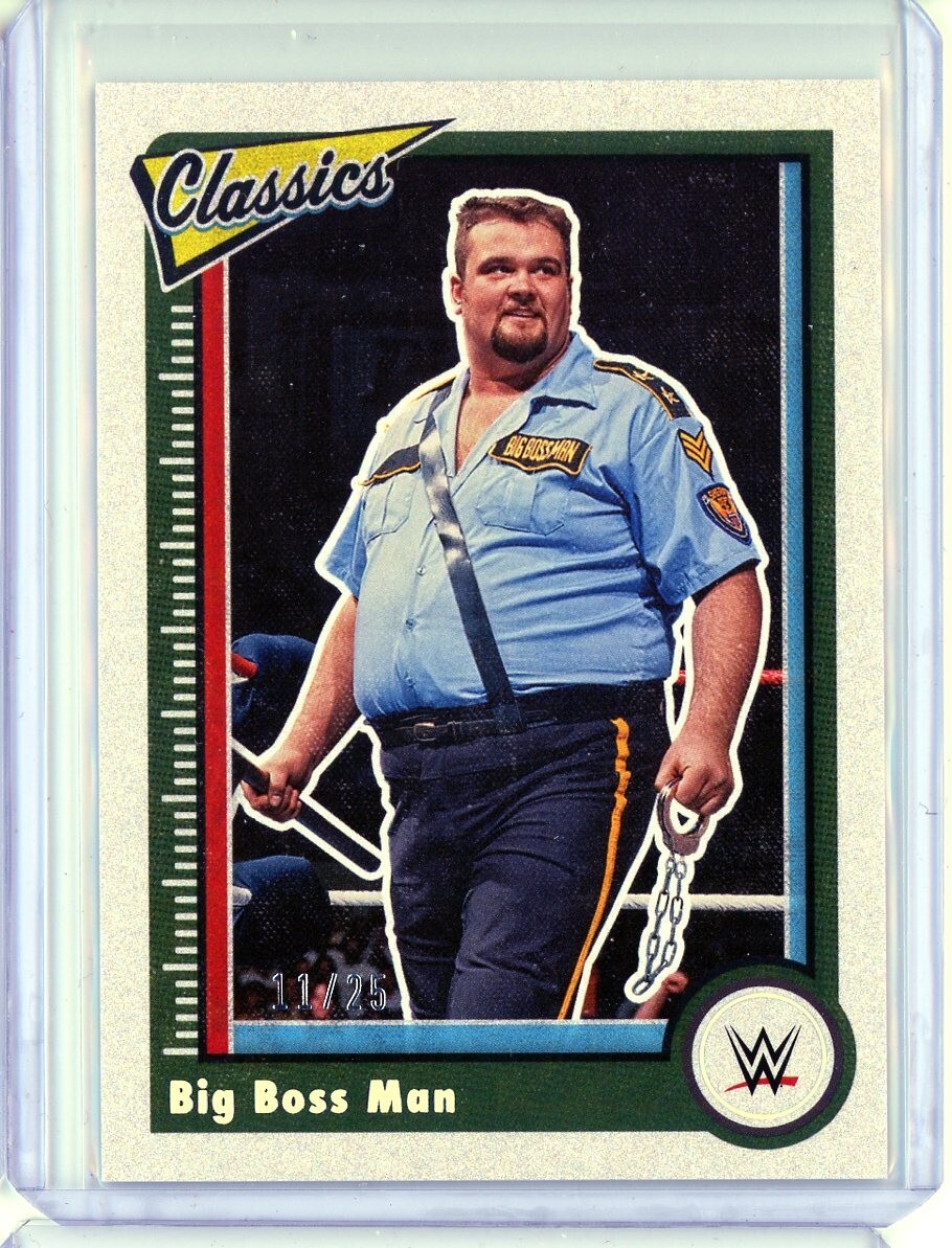 2023 Panini Chronicles WWE - Classics Holo Silver #148 Big Boss Man /25 ...