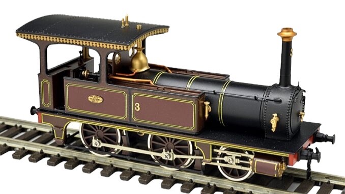 HO 2-4-0 Sharp Stewart A6 Steam Locomotive Early Kit H0 Scale British ...