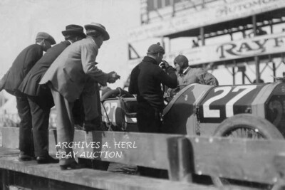 Stutz factory racer Gil Anderson 1912 Vanderbilt Cup races photo ...