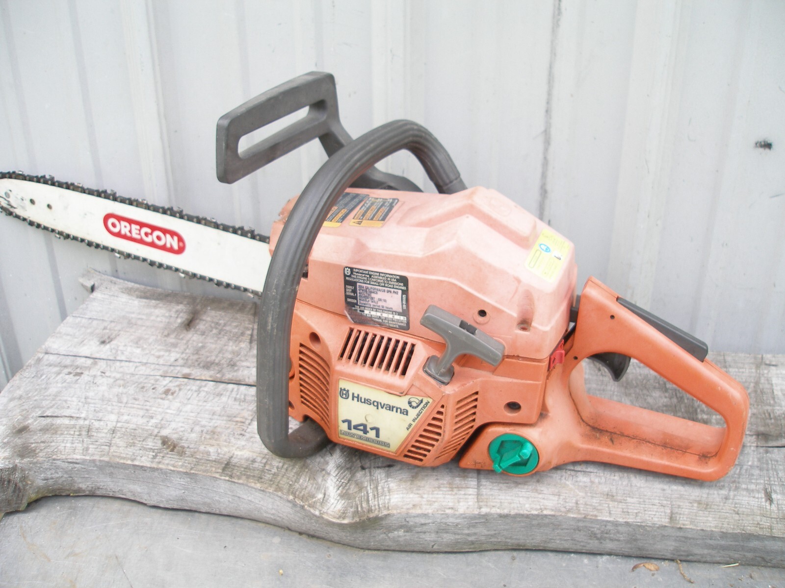 Husqvarna 141 Chainsaw w 16 Inch Bar 41 136 #b-1 | eBay