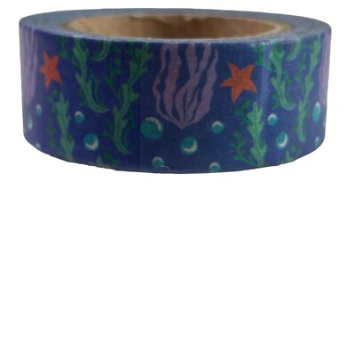 Underwater Blue Washi Tape Papercraft Scrapbook Planner School ...