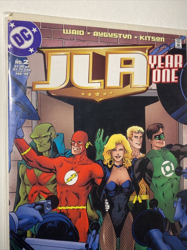 DC COMICS JLA Year One #2 Mark Waid Media Blitz Comic 1998 | eBay