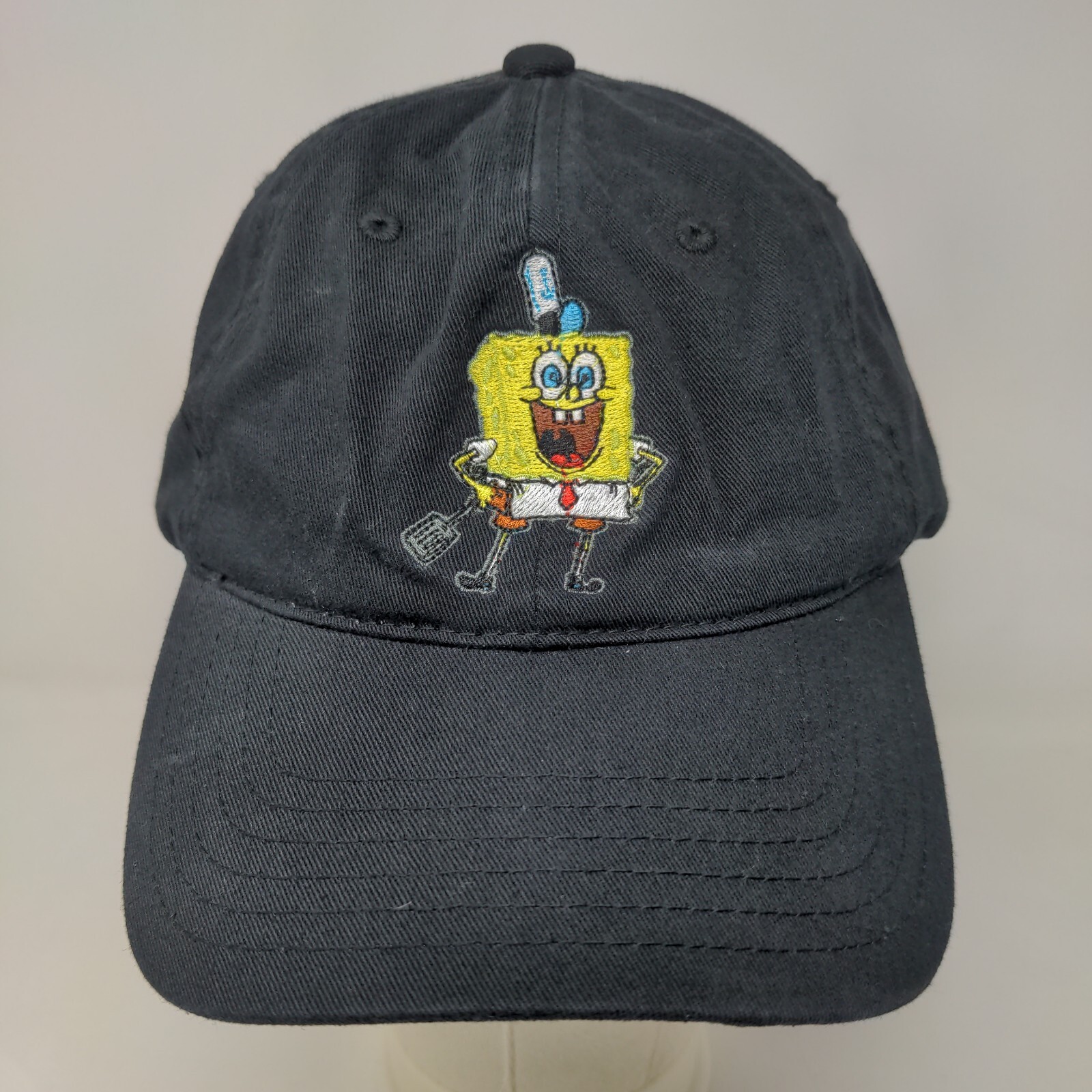 Nickelodeon Men's Slideback Hat Black Spongebob Squar… - Gem