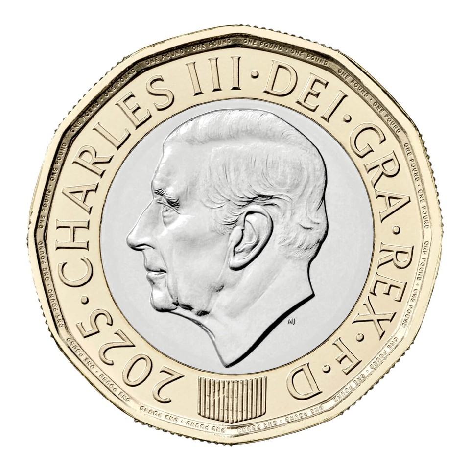 Royal Mint 2025 Bees £1 One Pound Coin- Brilliant Uncirculated ...