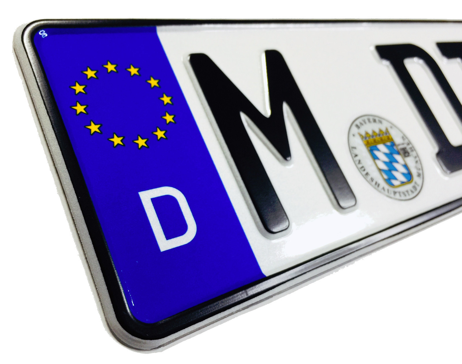 BMW Munich Front German License Plate by Z Plates wtih Unique Number ...