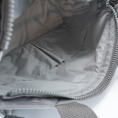 Kipling Miah Crossbody Bag Zip Top Handbag KI9462 Polyamide Cool Grey ...