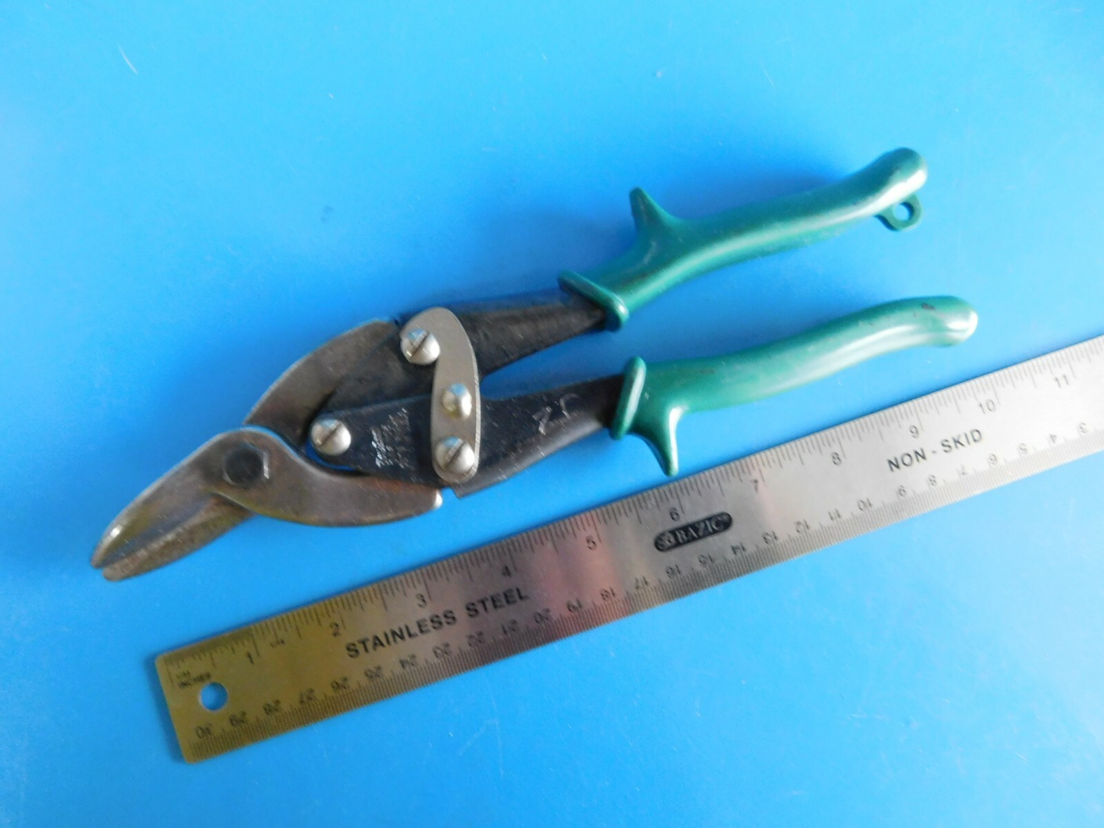 USED, BLUE POINT CUT RIGHT AVIATION SNIPS , PART#DAR10B, USA | eBay