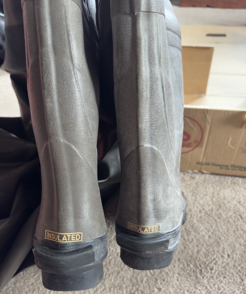 Pro Line Men’s Rubber Chest WADER Waterproof 2012 RIver NEW Size 11 ...