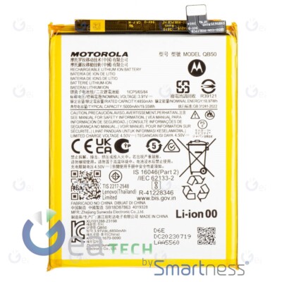 BATTERIA MOTOROLA QB50 MOTO G84 XT2347 XT2347-1 XT2347-2 ORIGINALE ...