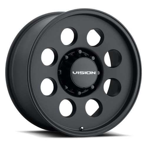 4 New 20X9 Vision Midway Satin Black 8x170 ET12 Wheel Rim 886821260539 ...