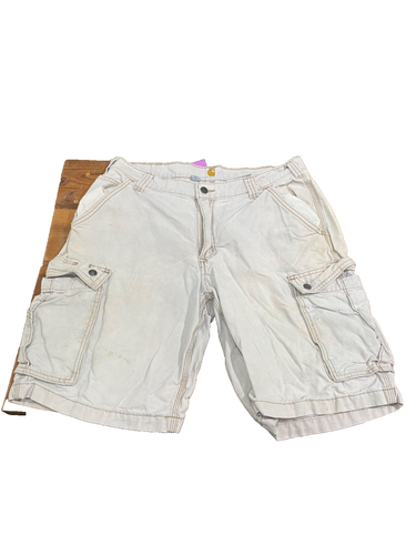 Carhartt Relaxed Fit Cream-Colored Shorts Size 36 | eBay