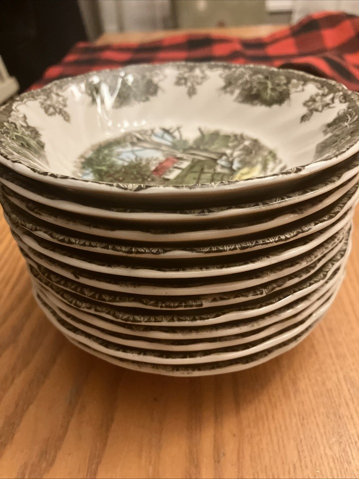 12 bowls The Wall Dessert Bowls 5 Inches Johnson Bros. | eBay