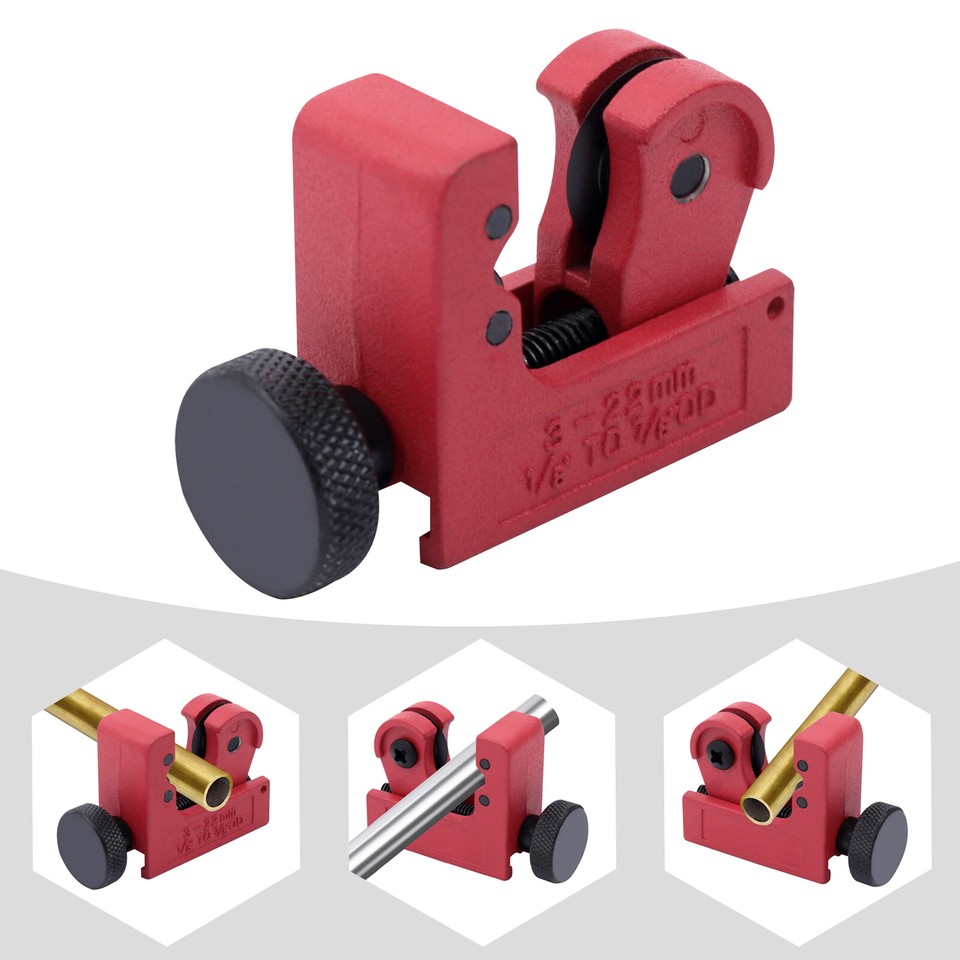 Tubing Cutter Tool Mini Copper Tubing Cutter Cutting 3-22mm Pipe Copper ...