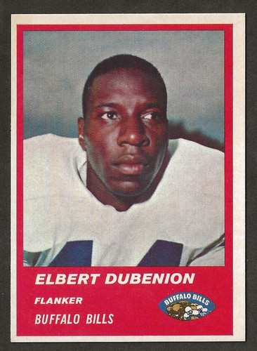 1963 Fleer #26 ELBERT DUBENION Buffalo Bills EXMT+ to NM | eBay