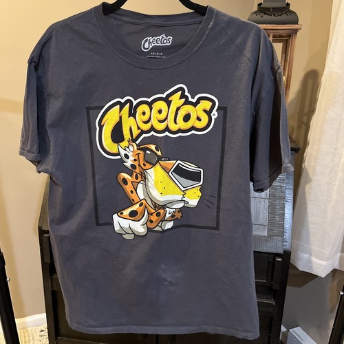 CHEETOS Chester Cheetah Logo Graphic T-Shirt Short Sl… - Gem
