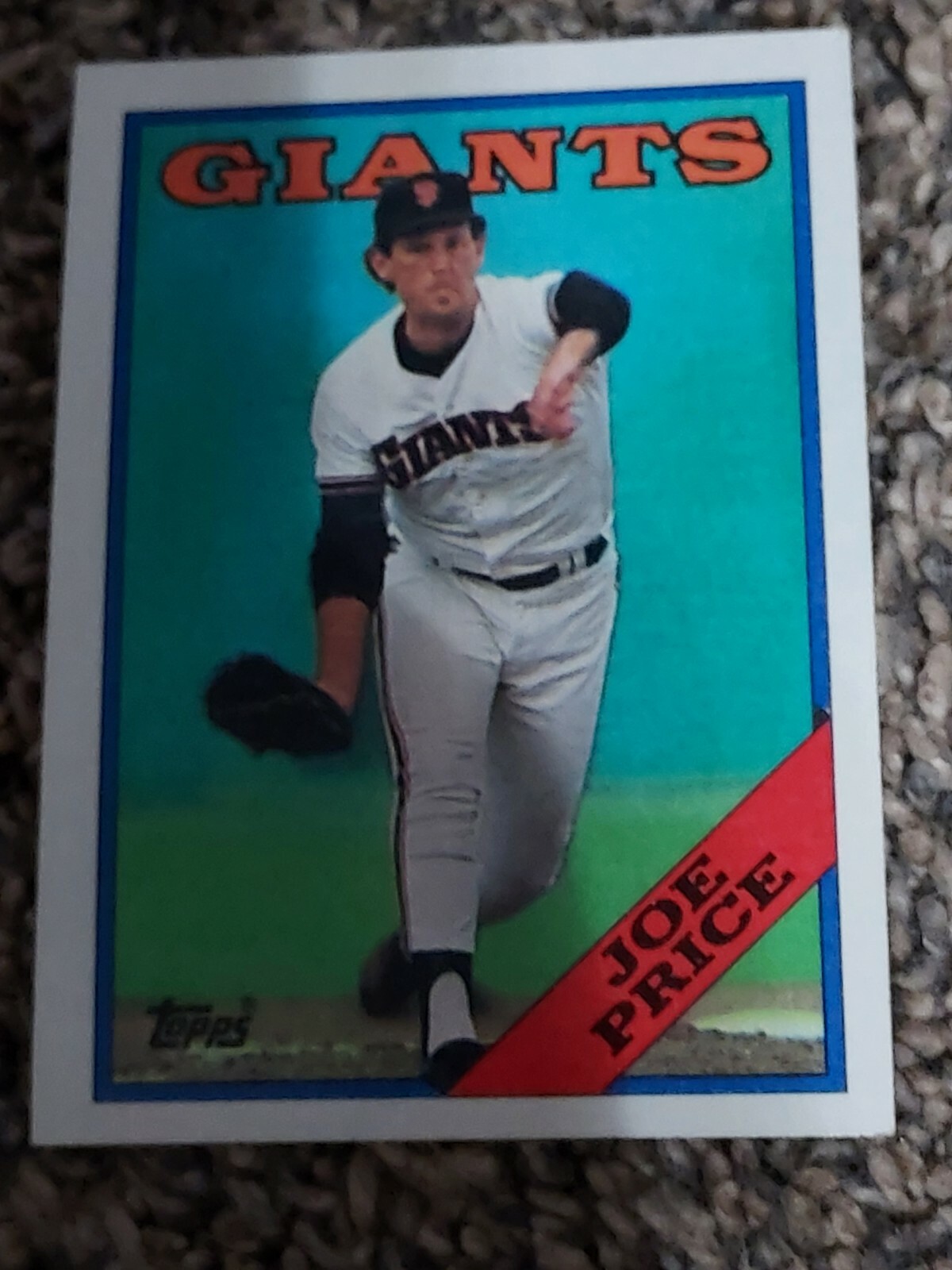 1988 Topps Chewing Gum Baseball Card Joe Price #786 | eBay